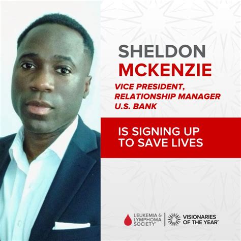 Honoring Visionaries Of The Year Sheldon Mckenzies Fight Against