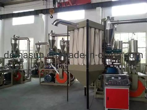 Easy Operation Pe Recycle Material Pulverizer Pp Pvc Pc Foam Pe Flake
