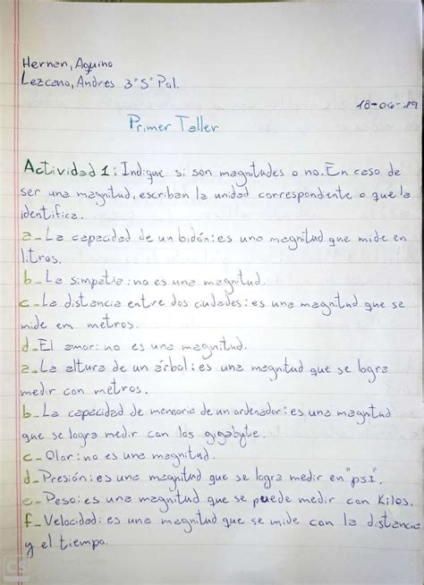 Épinglé Par Diego Martín Verón Sur Portafolio Unidad 1 Magnitudes Y