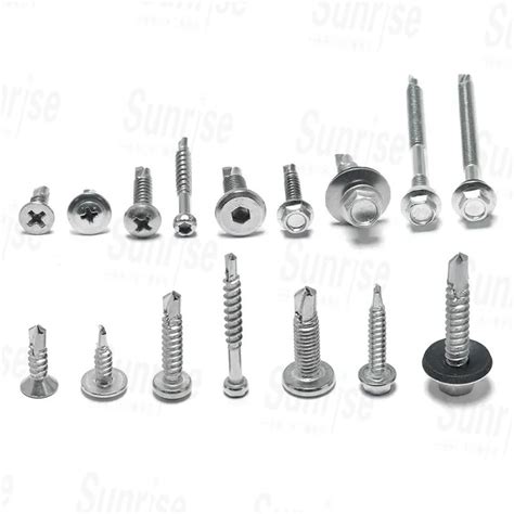 Ss304 410 Modified Truss Wafer Phillips Head Tek Roofing Self Drilling