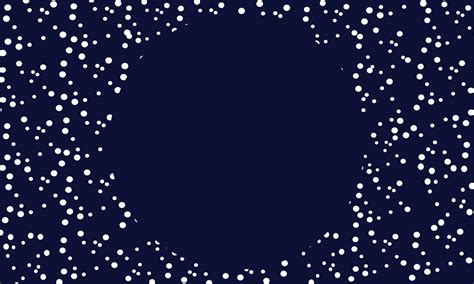 Snow Circle Frame Design Background 18945372 Vector Art At Vecteezy