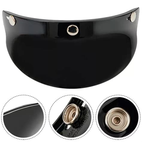FACILE INSTALLER 3 Clich S Casque Moto Visi Re Pic Avec Protection UV