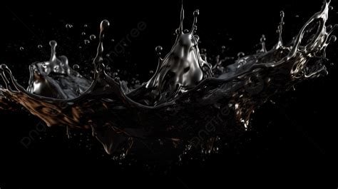 3d 관점에서 검은 흐르는 물보라 액체 튀김 3d 렌더링 액체 배경 일러스트 및 사진 무료 다운로드 Pngtree
