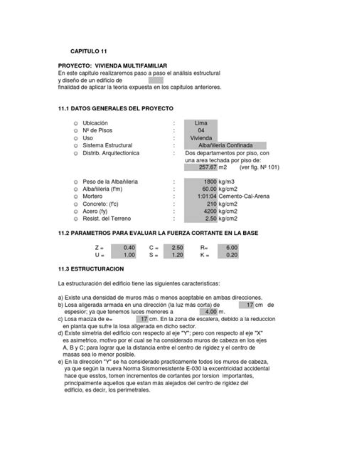 Albañileria Confinada Pdf Hormigón Ingeniería De Edificación
