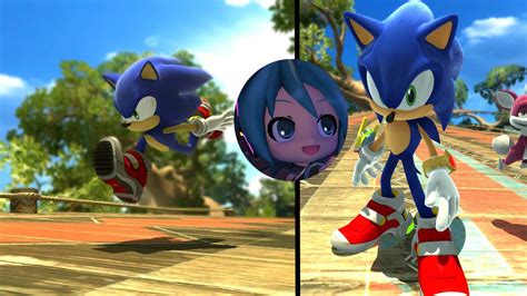 Sonic Unleashed Mod Do Sonic Adventure 2 E Hatsune Miku Youtube