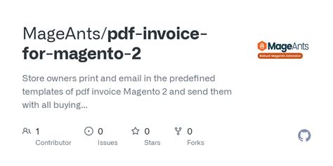 GitHub MageAnts Pdf Invoice For Magento Store Owners Print And Email In The Predefined