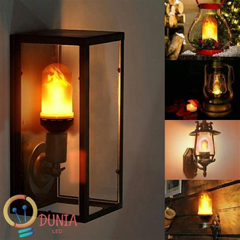 Jual Lampu Api Lampu Obor Api Lampu LED Bohlam Api 9 Watt Shopee