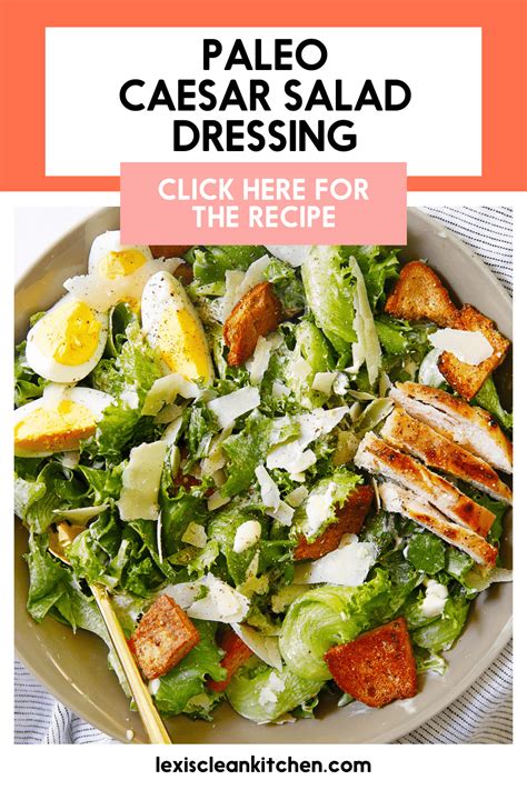 Caesar Salad Dressing Lexis Clean Kitchen