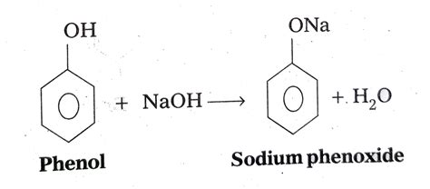 Explain The Acidic Nature Of Phenol Sarthaks Econnect Largest