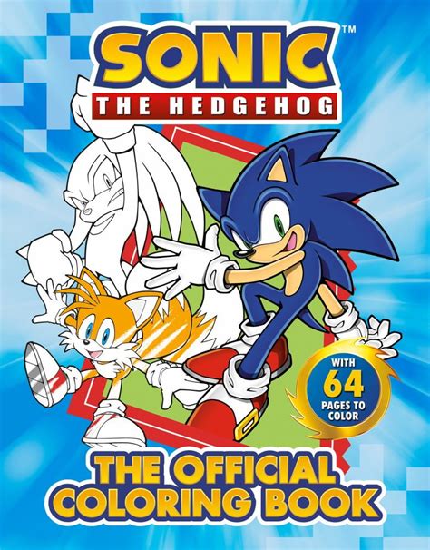 Penguin Young Readers Gro Sonic The Hedgehog The Official Coloring