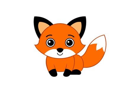 Minty Fox Kawaii Vector Graphic By Skshagor Barmon · Creative Fabrica