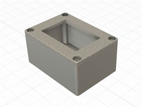Small Electronics Enclosure Por Titleunknown Descargar Modelo Stl Gratuito