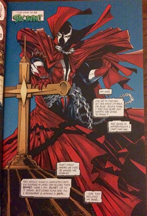 Art By Todd Mcfarlane 1992 Spawn Comics Spawn Comic Book Artwork