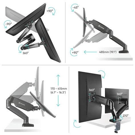 ONKRON G160-B - кронштейн для монитора 13"-32" [G160-B] - Купить у ...