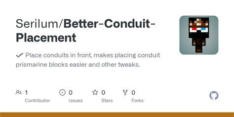 Github Serilumbetter Conduit Placement ️ Place Conduits In Front