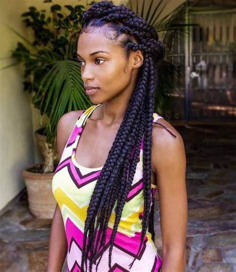 50 Exquisite Box Braids Hairstyles That Really Impress Idées De Coiffures Coiffure Braidbox
