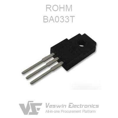 BA033T ROHM Linear Regulators Veswin Electronics