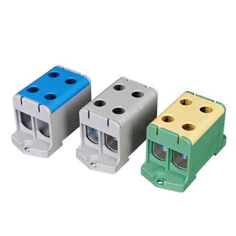China Jut2 70 70mm2 Terminal Block Din Rail Universal Feed Through