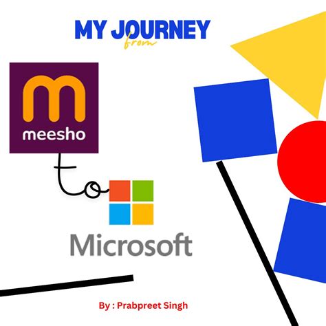 How I Moved From Meesho To Microsoft Prabpreet Singh Posted On The
