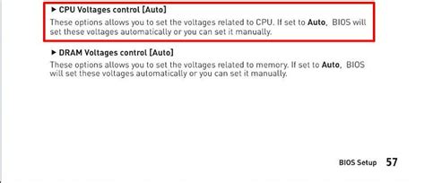 How To Set Cpu Voltage In Bios Windows 10 Forums