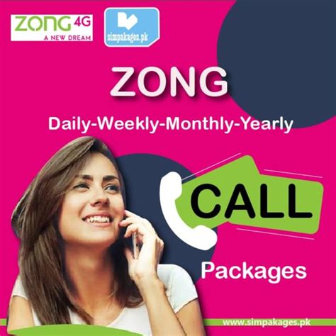 Zong Monthly Call Packages Activation Code Updated List 2022