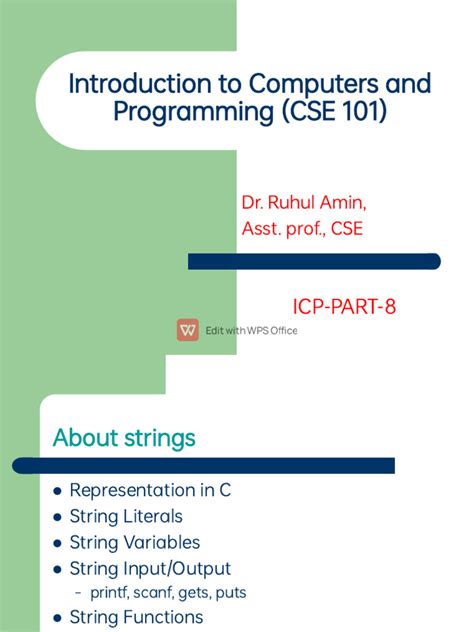 Icp Part 8 Pdf Pointer Computer Programming Integer Computer