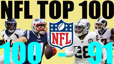 Top 100 Nfl Players 2020 I Numbers 100 91 Youtube