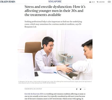 About Dr Ben Medical Mens Health Singapore Gp Clinic