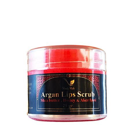 Argan Lips Scrub Beauty Pride Organic And Natural Moroccan