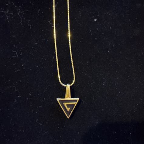 Givenchy Jewelry Authentic Givenchy Super G Pendent Necklace Poshmark
