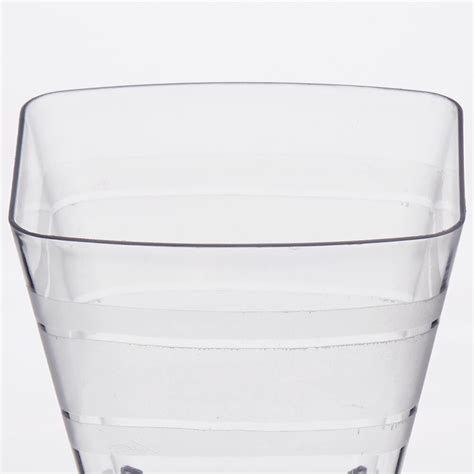 Fineline Wavetrends 1102 Clear Plastic Shot Glass 2 Oz 18pack