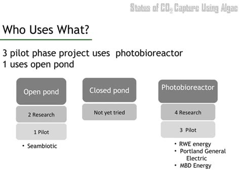 Status Of Co2 Capture Using Algae Ppt