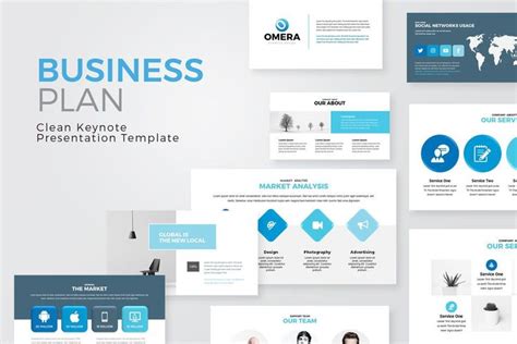 Omera Modern Keynote Presentation Template Keynote Presentation