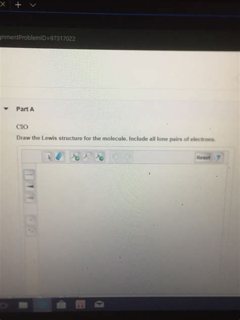 Solved Nmentproblemid 97317022 Part A Clo Draw The Lewis