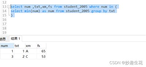 Sql分析函数 初次邂逅一篇sql开窗函数 年龄最小 Csdn博客