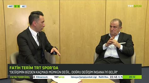 Trt Spor On Twitter 🗣️fatih Terim Kasım Aralık Ayları Bundan Sonra