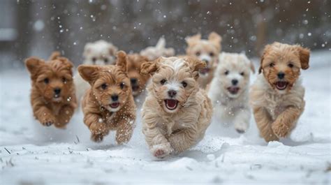 Puppies Snow Images Free Download On Freepik