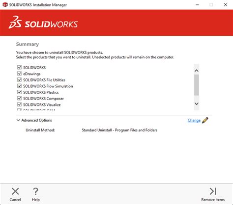 Complete Uninstall Of Solidworks