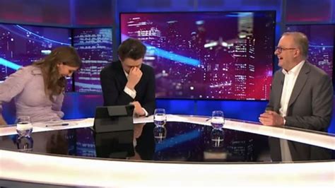 Melanie Bracewell The Cheap Seats Host Swears In Front Of Anthony Albanese Sky News Australia