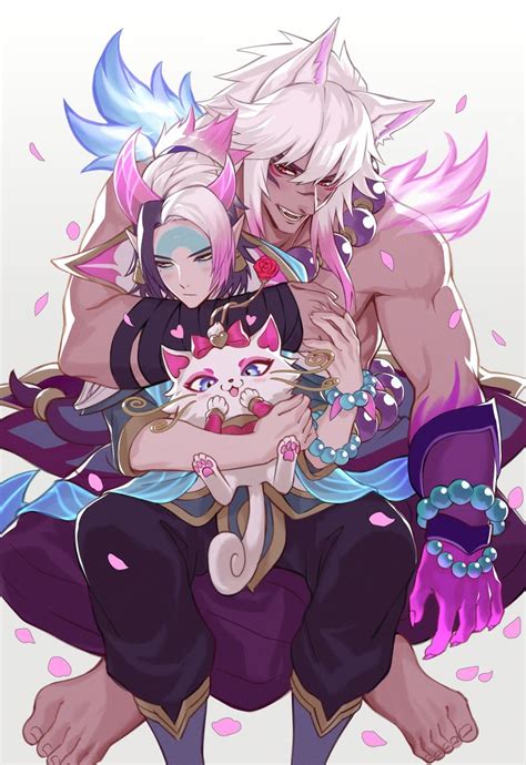 Sett Aphelios Yuumi Spirit Blossom Sett And Spirit Blossom Aphelios