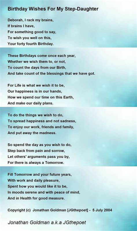 Step Daughter Birthday Quotes Personalized To My Beautiful Bonus