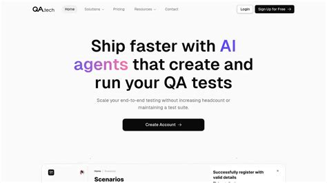 Qatech Ai Powered End To End Testing For Web Applications