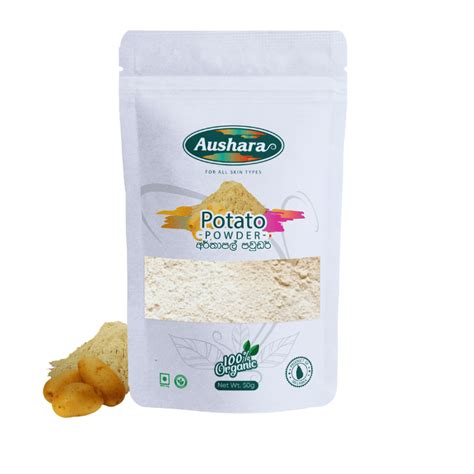Pure Potato Powder 50g Versatile For Beauty And Cooking