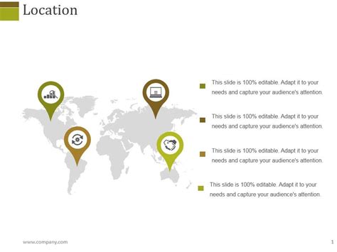 location ppt powerpoint presentation layouts visual aids