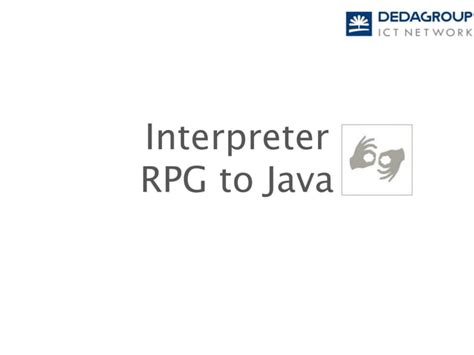 Interpreter Rpg To Java Pptx