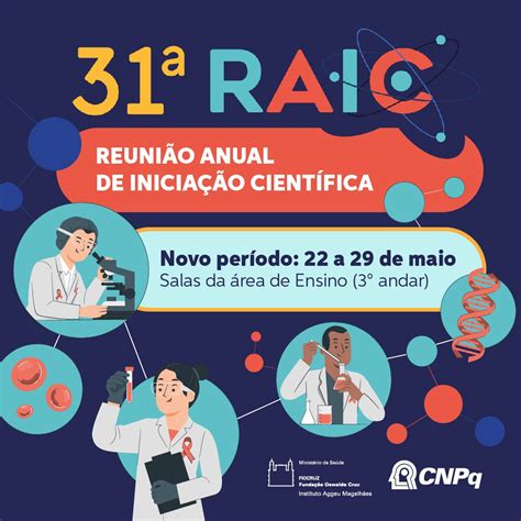 Programação Da Raic Alterada Instituto Aggeu Magalhães Fiocruz Pe