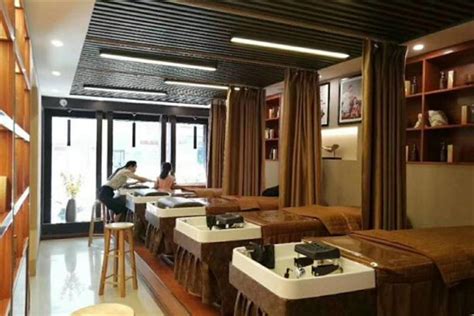 头疗店装修小型头疗馆装修风格40平米养发馆装修图第3页大山谷图库