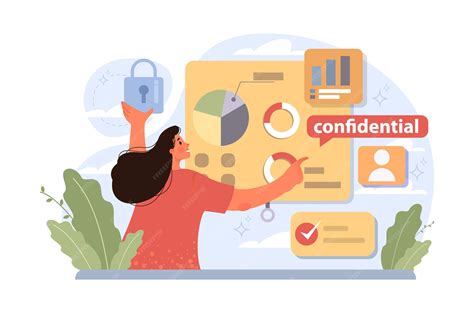 Premium Vector Personal Data Security Information Privacy And