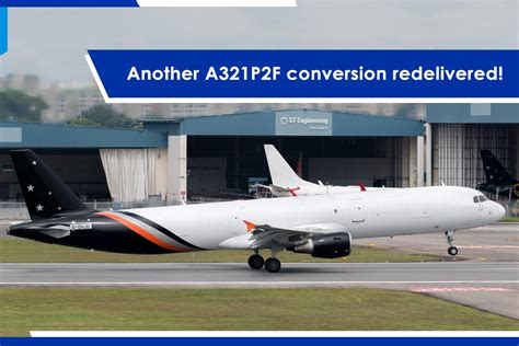 St Engineering On Linkedin A321p2f A321 Aircraft Stengineering Aerospace Aviation
