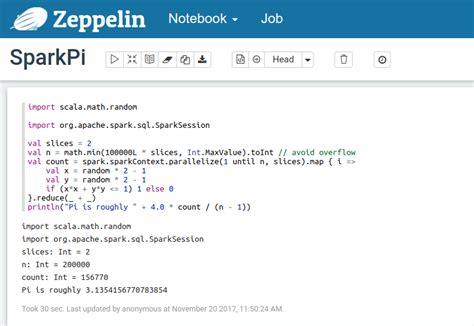 Running Examples Using Sansa Notebook · Issue 2 · Sansa Stacksansa Notebooks · Github